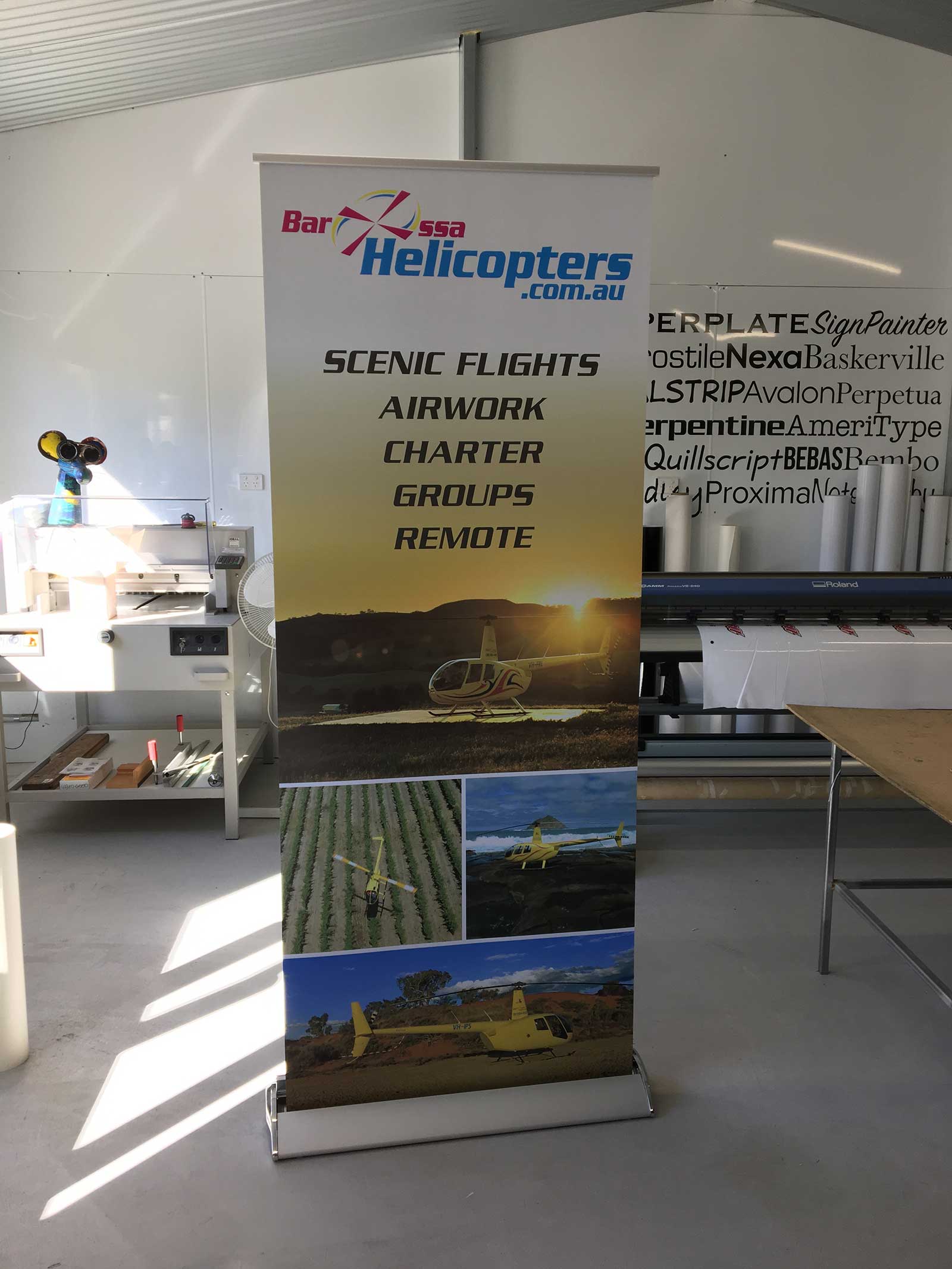 Banners & A-Frames-Signage & Wide Format Printing | Barossa Digital